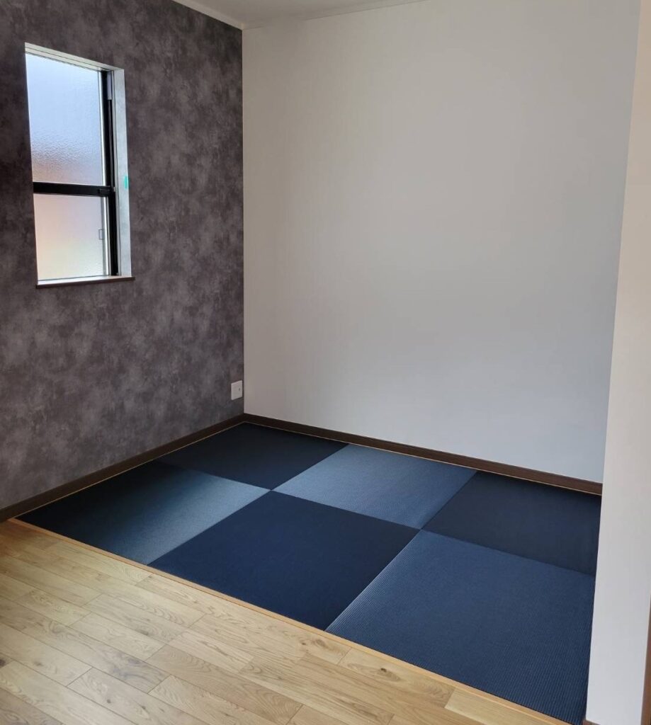 琉球畳 セキスイMIGUSA 目積インディゴ | たたみの河田スタッフブログ